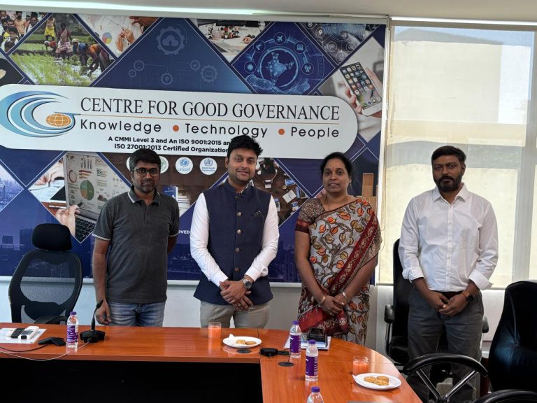 Joint CEO of Tamil Nadu e-Governance Agency (TNeGA) visits CGG – Centre ...